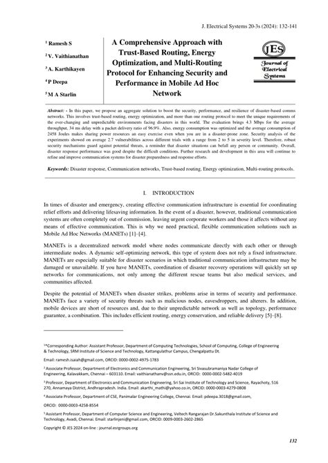 pdf a comprehensive approach with trust based routing energy