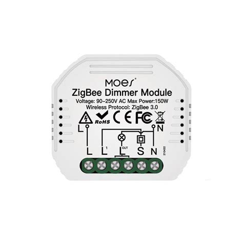 Zigbee Dimmer Module Smart Switch Relay Module Lumimuse Hub Required
