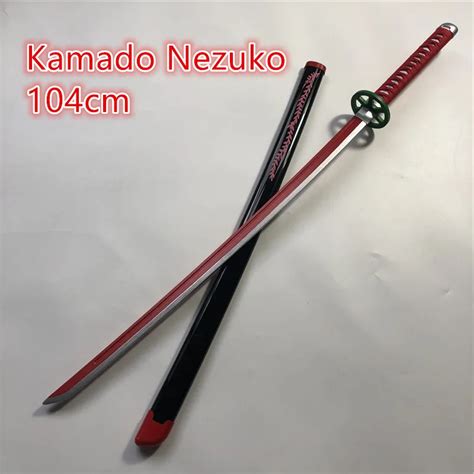 Купить 1 1 Cosplay Kimetsu no Yaiba Sword Weapon Demon Slayer Kamado