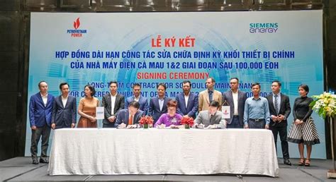 Siemens Energy Offers Long Term Maintenance Services To Ca Mau 1and2 Power Plant Project Evonne