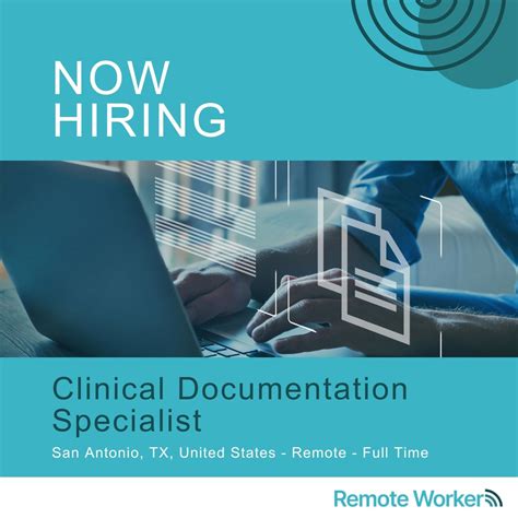 Remoteworker Us On Linkedin Documentationspecialist Clinical