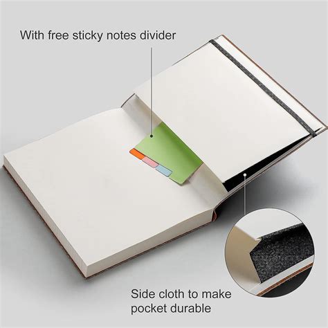 Lined Journal Notebook 320 Numbered Pages Large B5 Thick Journal For