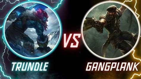 Gangplank Vs Trundle Diamond Climb Youtube