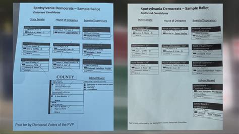 Sample Ballot Virginia Primary 2024 Flory Jilleen