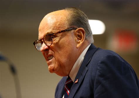 Rudy Giuliani Denies Seeking Pardon From Trump Before He Leaves White