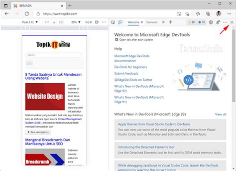 Menggunakan Emulator Browser Seluler Di Chrome Firefox Dan Edge