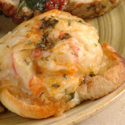 Open Faced Crab And Swiss Sandwiches