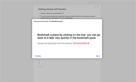 Feature Spotlight Show Only One Item And Allow To Navigate By Keyboard Features Dynalist