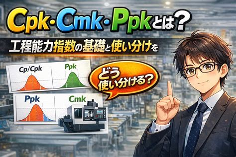 Cpk・cmk・ppkとは？工程能力指数の基礎と使い分けを徹底解説 Iso9001・iatf16949の構築支援｜qms学習支援サイト