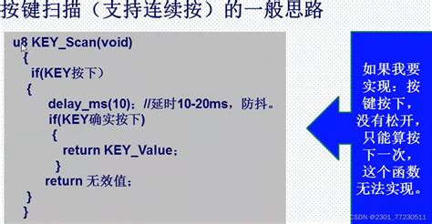 按键输入实验 Csdn博客
