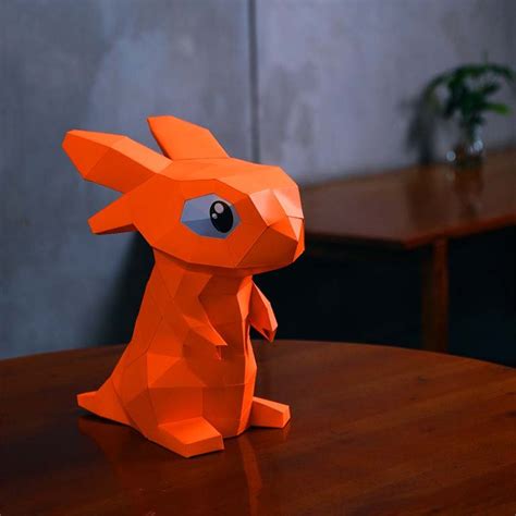 3d Origami Mini Dragon
