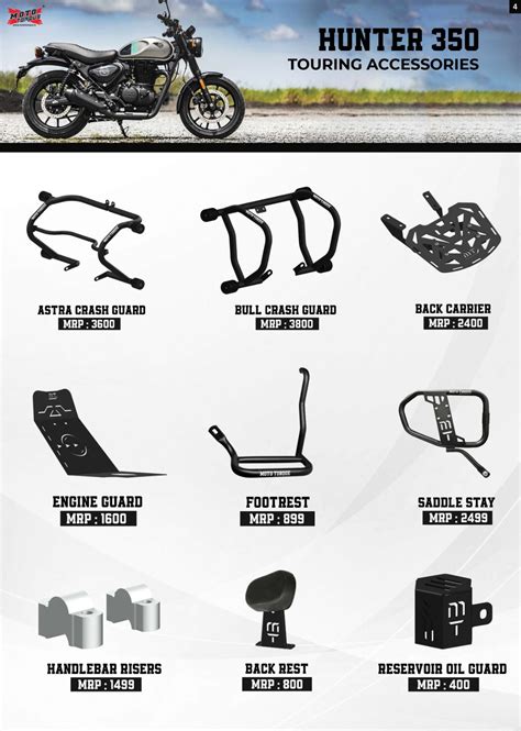 Hunter 350 Accessories Aftermarket Near Me Royal Enfield Accessories