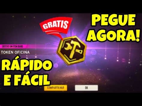 COMO PEGAR O NOVO TOKEN OFICINA DE CRIAÇÃO E TROCAR POR PRÊMIOS GRÁTIS