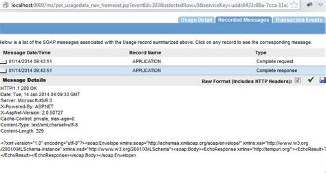 WS Schema Validation