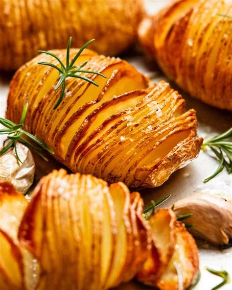 Hasselback Potatoes Recipetin Eats