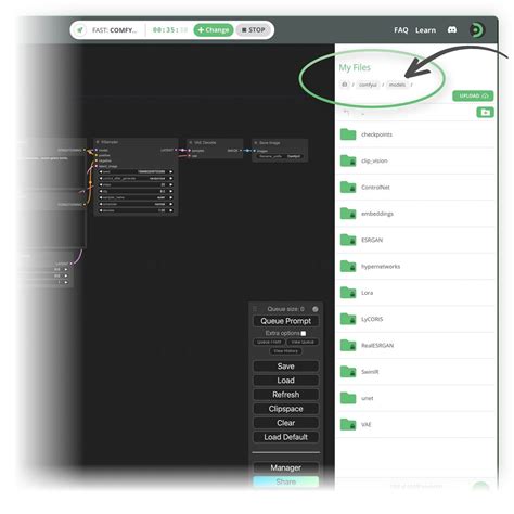 How To Upload A Model In Comfyui Thinkdiffusion Help Docs