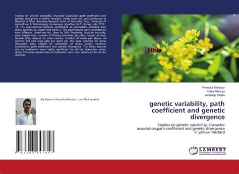 Genetic Variability Path Coefficient And Genetic Divergence Von