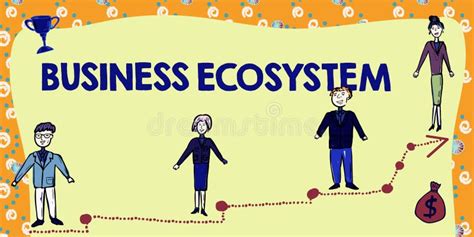 Text Caption Presenting Business Ecosystem Word Written On Develop And