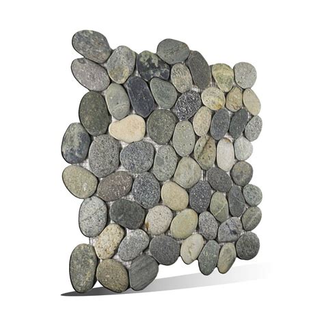 Mosaic Pebbles Tiles Earthy Pebble Stone Wall Tile Decorative