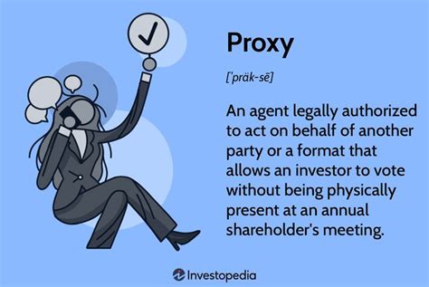 Proxy Definition How It Works Statements Benefits And Example Sample Shareholder Proxy Statement