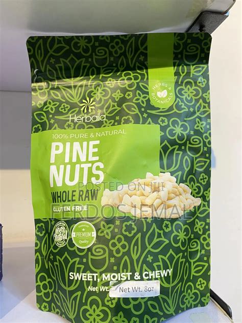 Pine Nuts Whole Raw In Bole Food And Beverages Belleza Store Et