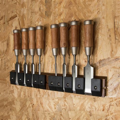 o skool customizable modular chisel storage rack diy kit chisel