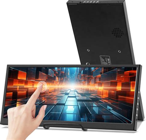 Prechen 12 3 Inch Touchscreen Secondary Monitor Ips Stretched Bar Lcd