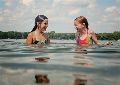 Girls At The Lake
