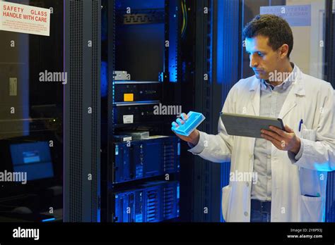Data Processing Center Department Of Computer Servers In Raks