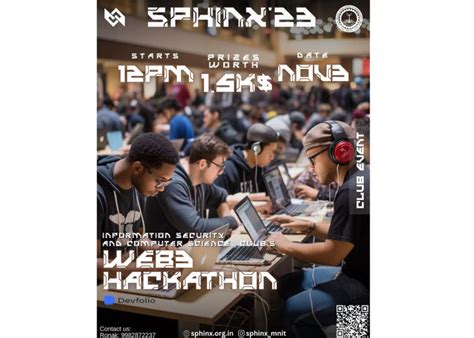 Computer Science Club Mnit On Linkedin Sphinx Collegefest