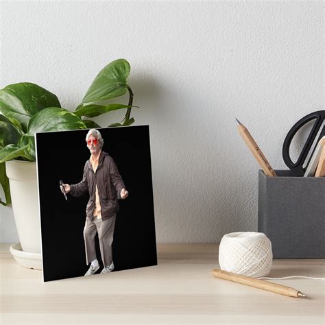 Fred Durst Dad Vibes Limp Bizkit Art Board Print By Justapairoflegs