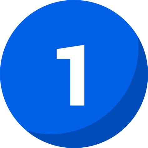 Number 1 Generic Mixed Icon
