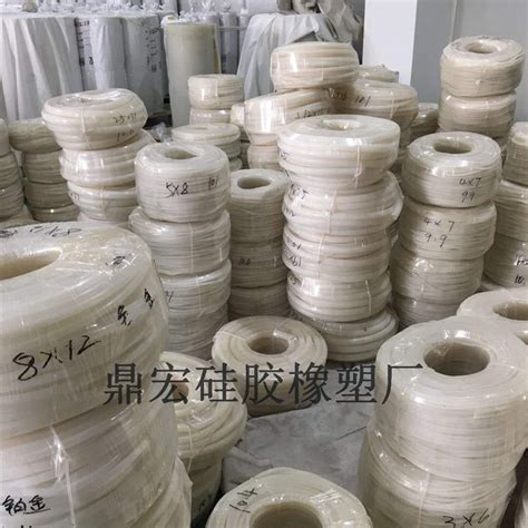 工业耐高温硅胶管大口径硅胶管白色耐热软管34568101214mm虎窝淘