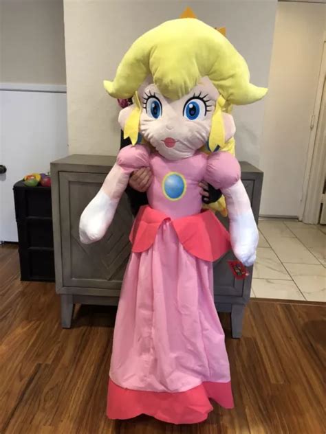 Official Nintendo Super Mario Bros Princess Peach 48 Inch 4 Ft Jumbo