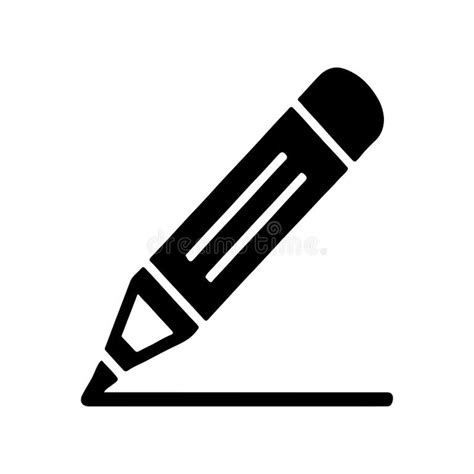 Drafting Tool Technical Drawing Icon Stock Vector Illustration Of