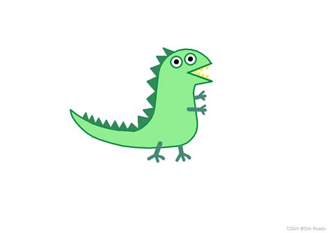 Python画乔治的玩具恐龙用python画小恐龙 Csdn博客