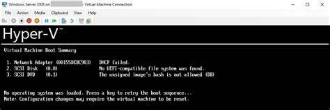 Solved The Unsigned Images Hash Is Not Allowed Db