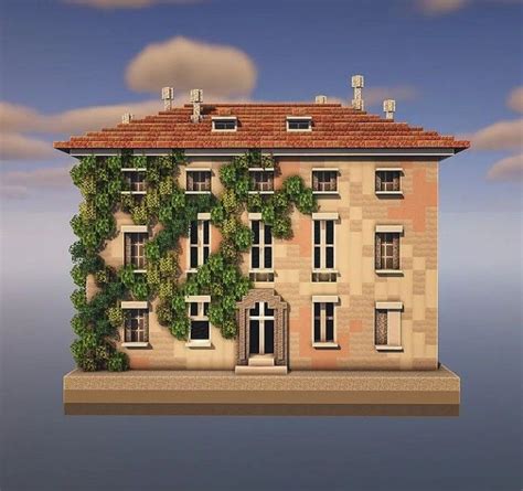An Image Of A House With Ivy Growing On It