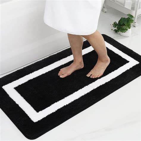 Badkamertapijt Badmat Antislip Wasbaar Zachte Microvezel Hoogpolig