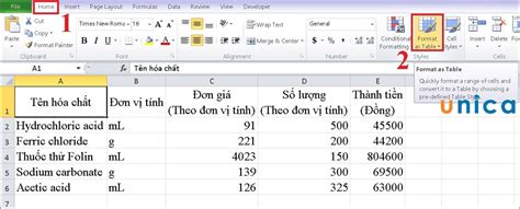 cách tạo bảng trong excel đơn giản và chi tiết nhất