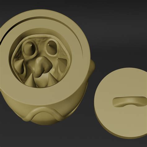 3d Printable Pot Mimic By James Cronin