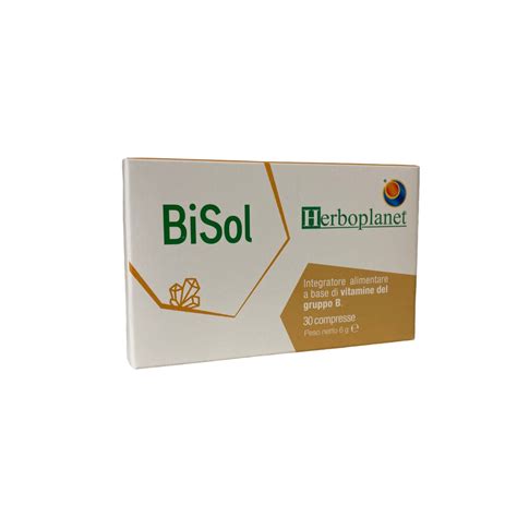 Bisol 30 Compresse Herboplanet Parafarmacia Pineto