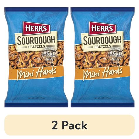 Herrs Mini Hards Sourdough Pretzels 16 Oz Delivery Or Pickup Near Me