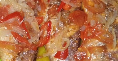 Resep Gb46 Ikan Kakap Merah Kuah Asam Pedas Oleh Dapur Kecil Shofiyyah