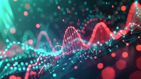 Big Data Stream Flowing Showing Digital Information Network
