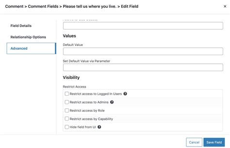 Field Added To Comments With Pods Doesn T Display To Logged Out Users