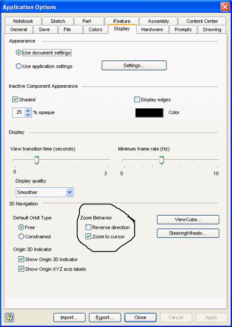 Scroll Wheel Reversal Autodesk Community