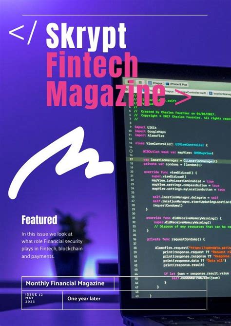 Skrypt On Linkedin Skrypt Fintech Magazine May 2023 Issue 12
