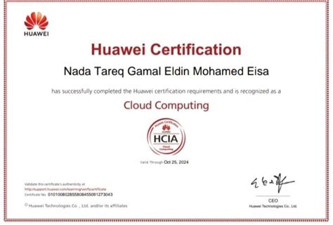Nada Eissa On Linkedin Huawei Cloud