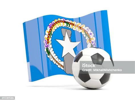 북마리아나 제도 흰색 절연의 깃발을 흔들며과 축구 0명에 대한 스톡 사진 및 기타 이미지 0명 Championship